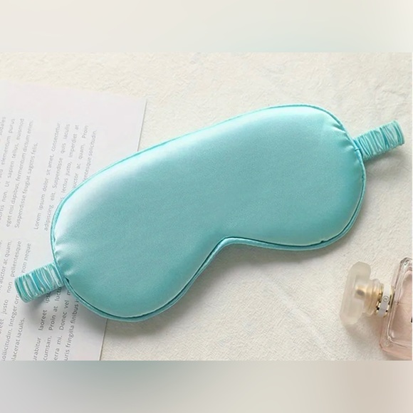 Accessories | New Tiffany Blue Satin Sleep Mask | Poshmark